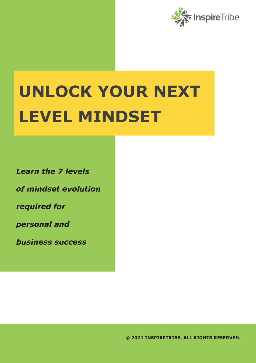 Mindset Booklet | InspireTribe